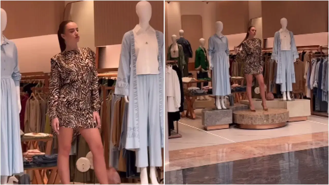 Dubai Mall Displays Live Female Model as Mannequin, Internet Reacts ...